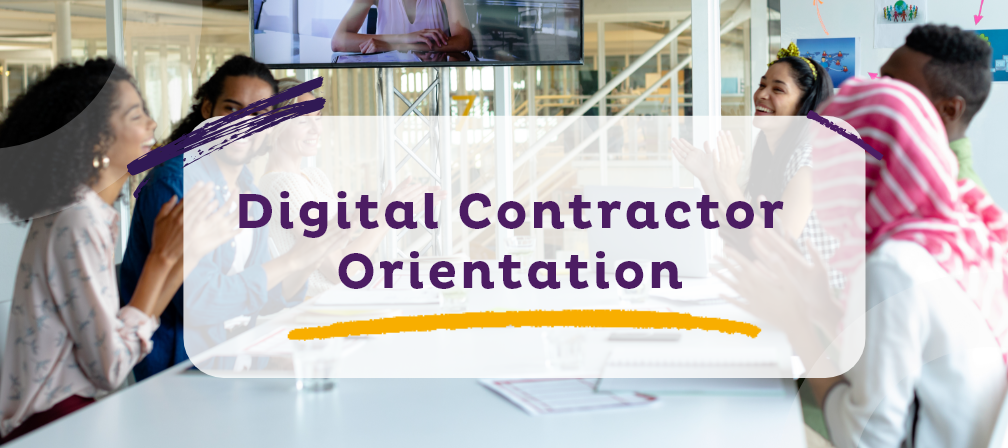 Digital Contractor Orientation